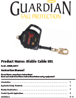 Guardian Diablo Cable SRL, 33 ft.