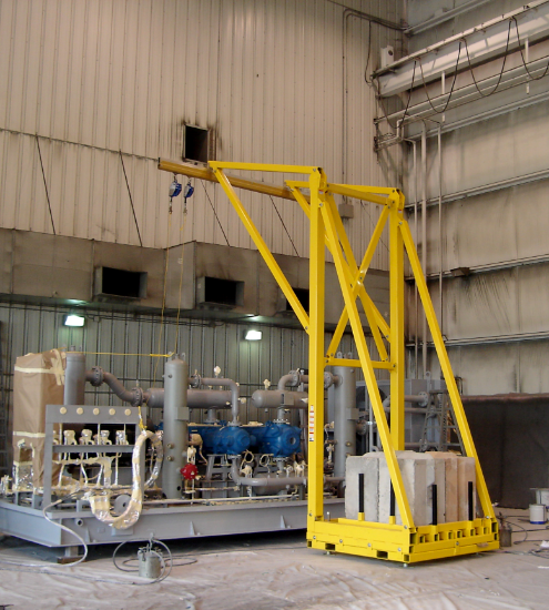FlexiGuard Counterweighted Overhead 42 ft. Rail Fall Arrest System, 22 ...